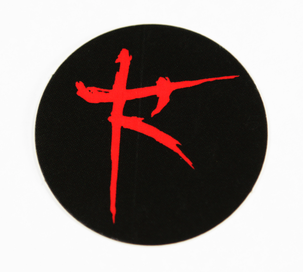 Remember The Ronin Logo Sticker Red/Black - Remember The Ronin